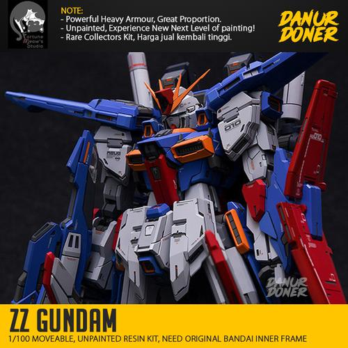 Jual MG ZZ GUNDAM Ver ka Resin Conversion Dress Kit by Fortune Meow ...