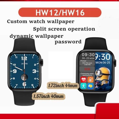 Promo HW12 HW16 Smartwatch Apple iWatch 6 Jam Tangan Pintar 44 40mm ...