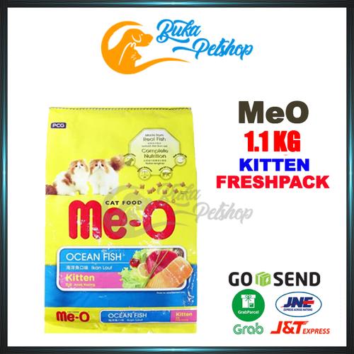 Jual MEO Kitten 1,1kg Freshpack Makanan Kucing Me-O Kitten Ocean Fish ...