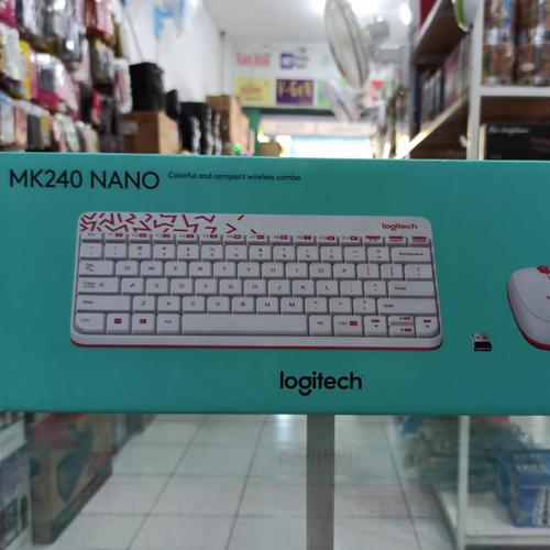 Jual keyboard logitech MK 240 wireless and mouse combo - Kota ...