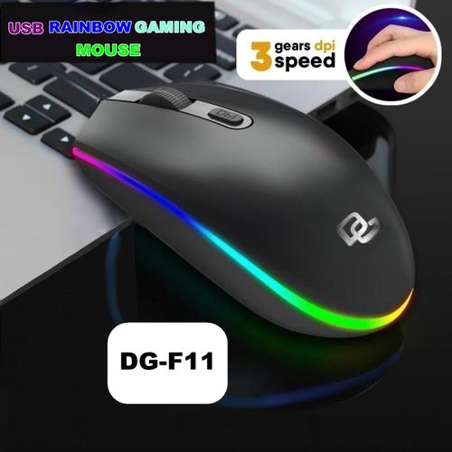 Jual DIGIGEAR MOUSE GAMING RGB SEVEN LED LIGHT GAMING MOUSE DG-F11 ...