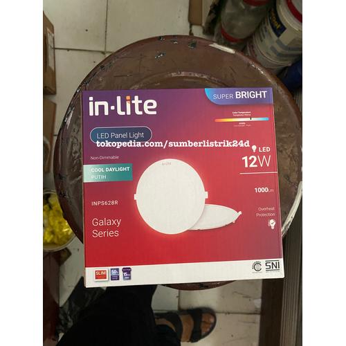 Jual LED INLITE 12 watt panel INBOW in lite INPS 626 R downlight panel ...