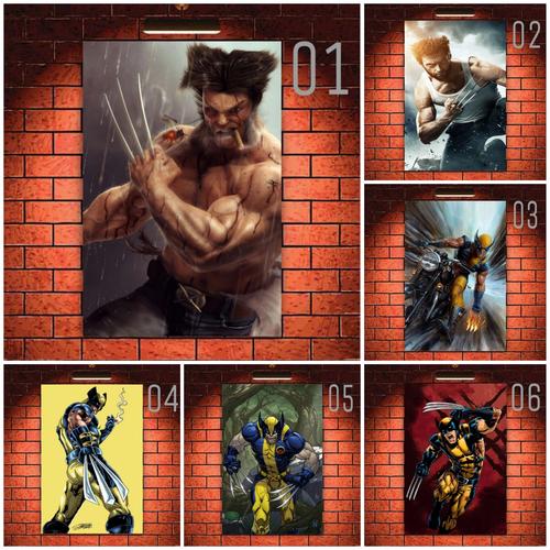 Jual POSTER DINDING WOLVERINE NO.01-24/TANPA BINGKAI. - Size.A3+ - Kab ...