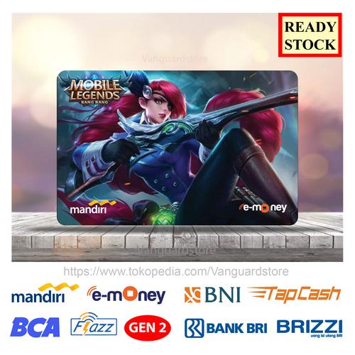Jual KARTU EMONEY BCA BNI BRI MANDIRI GAME Mobile Legends Lesley - 1 ...