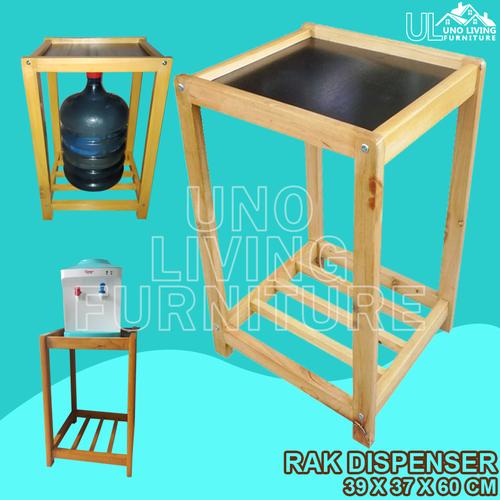 Jual Rak Dispenser/ Tempat Dispenser/ Tempat Galon/ Rak Dispenser Kayu ...