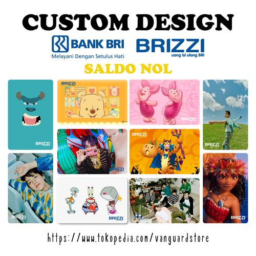 Jual Emoney BRI BRIZZI Custom Design 2 sisi Saldo NOL - Jakarta Barat ...