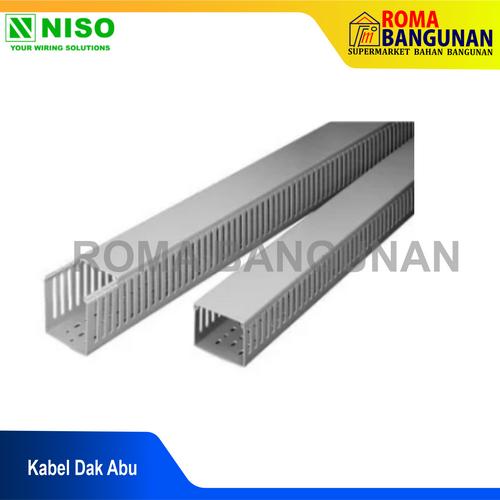Jual PENUTUP KABEL / KABEL DUCT / KABEL DUCT NISO PMD 25X25 ABU - Kab ...