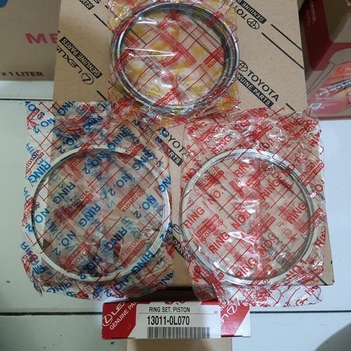 Jual Ring Piston Ring Seher Hilux 2,5 2KD NEW FORTUNER DIESEL 2500cc ...