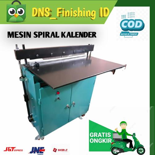 Jual mesin spiral kalender mesin plong kalender mesin pembolong ...