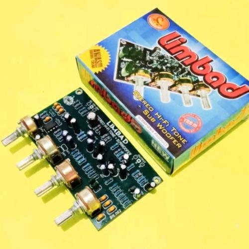 Jual LIMBAD Stereo HI FI Tone Control Plus Subwoofer Scorpion Kit - Kab ...