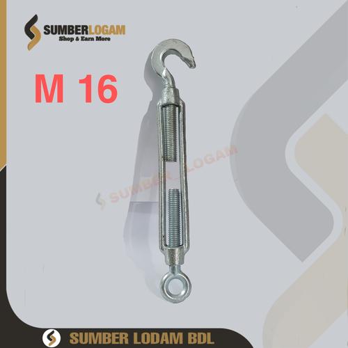 Jual SPAN SKRUP / JARUM KERAS / TURNBUCKLE M16 - Kota Bandar Lampung ...