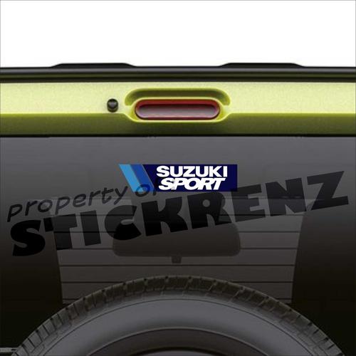 Jual Cutting Sticker Stiker Body Mobil Suzuki Sport 01 Custom - Merah ...