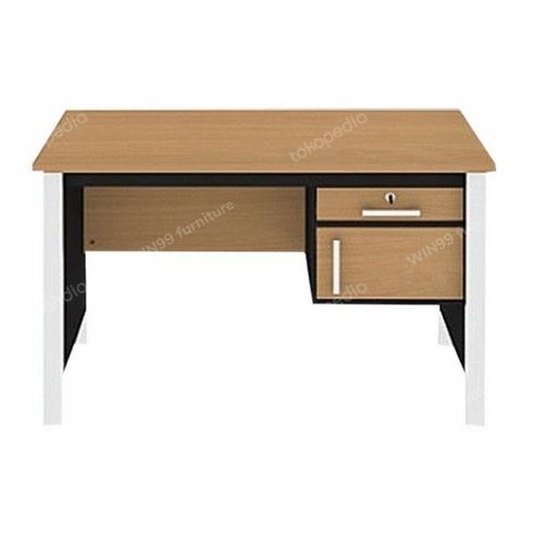 Jual MEJA 1/2BIRO/MEJA 120CM/MEJA TULIS/MEJA KARYAWAN/MEJA SATPAM ...