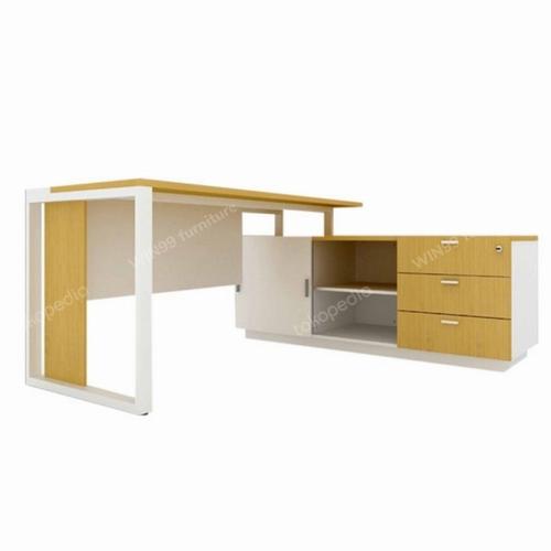 Jual MEJA MANAGER/MEJA L CRANDENZA/MEJA KANTOR/MEJA ATASAN/UOD 7068 ECR ...