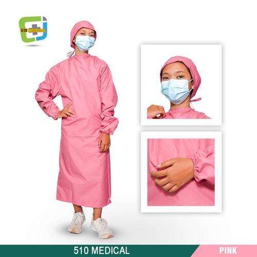 Jual APD Surgical Gown Taslan Waterproof Baju Bedah Medis Operasi Anti ...