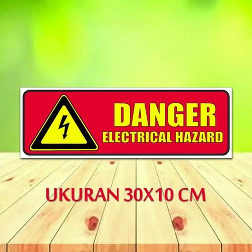 Jual STIKER DANGER ELECTRICAL HAZARD - Jakarta Pusat - EGRAFIKA ...