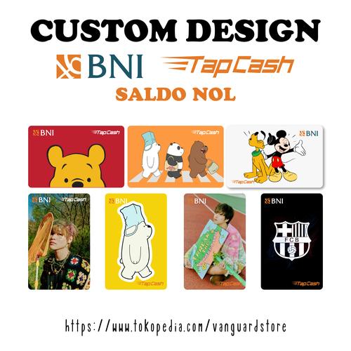Jual Emoney BNI TAPCASH Custom Design 1 sisi Saldo NOL - Jakarta Barat ...