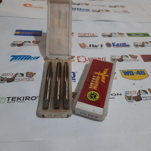 Jual HAND TAP 1/4" X 20 BSW TOTEM INCI INCH 1/4 drat kasar baut hitam ...