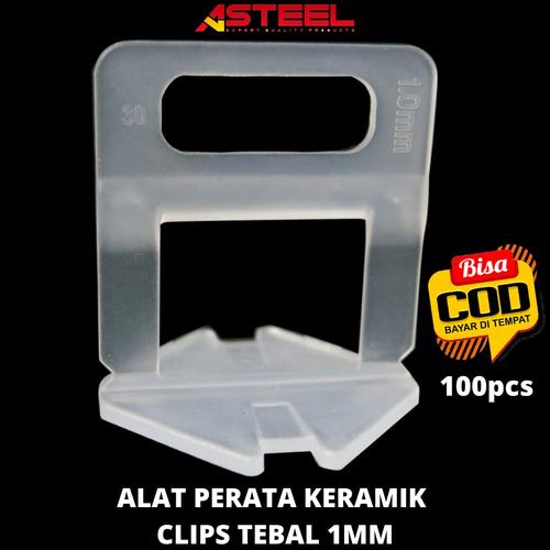 Promo Tile leveling system Clips Klip Untuk perata nat lantai keramik ...