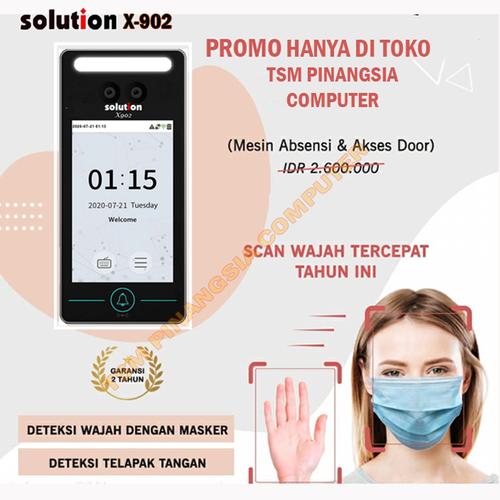 Jual Solution X902 / X 902 Fingerprint - Mesin Absensi Sidik Jari Dan ...