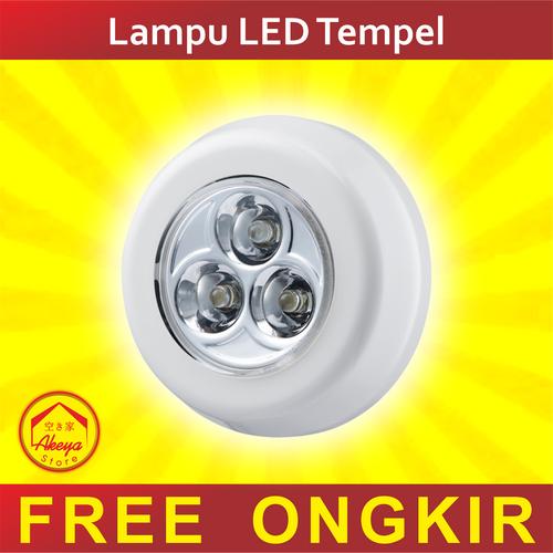 Jual Lampu Tempel LED Bulat Mini | LED Tempel | LED Emergency Darurat ...