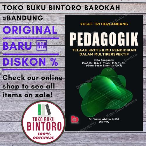 Jual Buku PEDAGOGIK - Yusuf Tri Herlambang - Bumi Aksara BA ORIGINAL ...