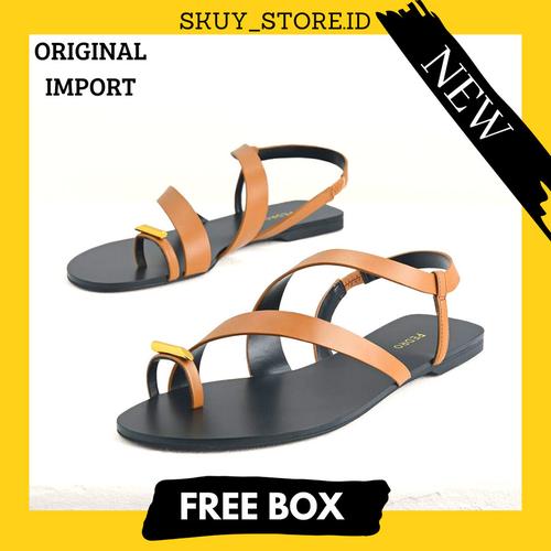 Jual SANDAL PEDRO WANITA ORIGINAL FLAT TERBARU BRANDED IMPORT JEPIT PS ...