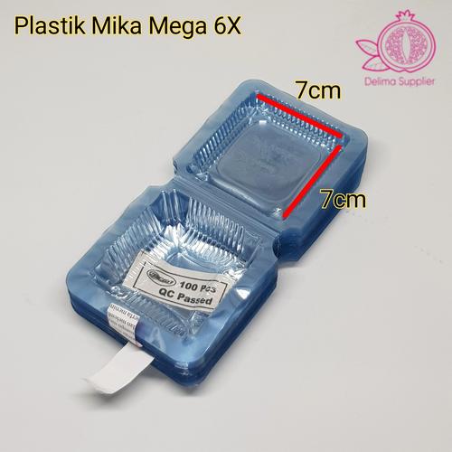 Jual Plastik Mika Kemasan Makanan - Merek Mega 6x- Isi 100 pcs - Kota ...