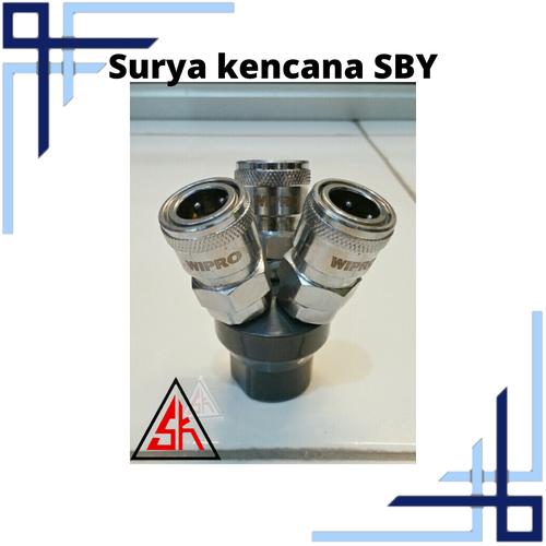 Jual MULTI PASS QUICK COUPLING COMPRESSOR WIPRO 3 CABANG - Kota ...