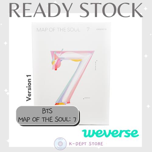 Promo WEVERSE BTS MAP OF THE SOUL : 7 - VER. 1, KARDUS - Jakarta Barat - K-Dept Store | Tokopedia