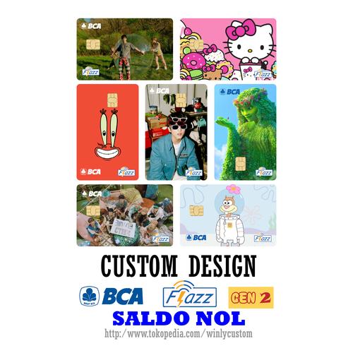 Jual BCA FLAZZ Design Custom Suka suka 1 SISI Saldo 25 ribu - Jakarta ...