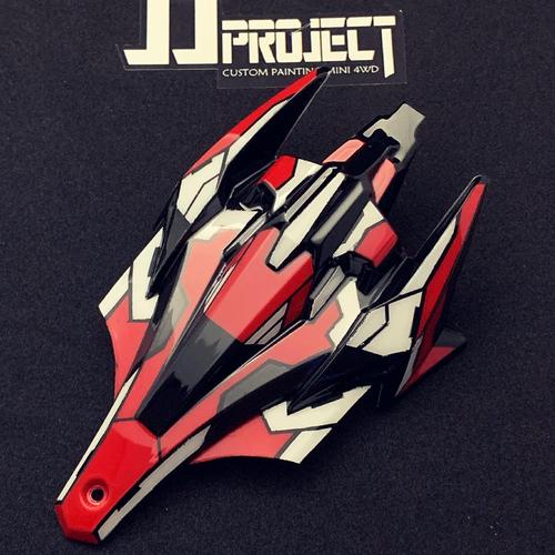 Jual Tamiya | Custom Body Polycarbonate Avante mk iii Red n White - Kab ...