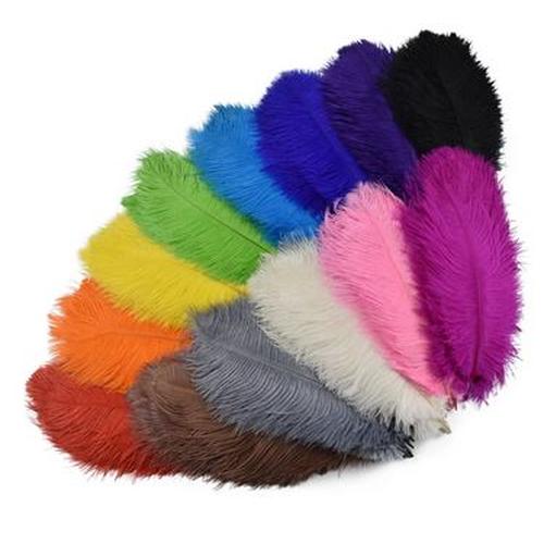 Promo Colorful Ostrich Feather - Bulu Burung Unta 30-35cm (1pc) - pink ...