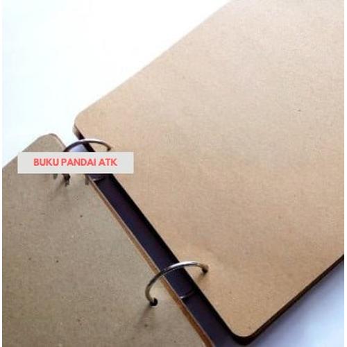 Jual Blank Scrapbook Album A4 Kosong Polos 25 Lembar Hardcover MDF ...
