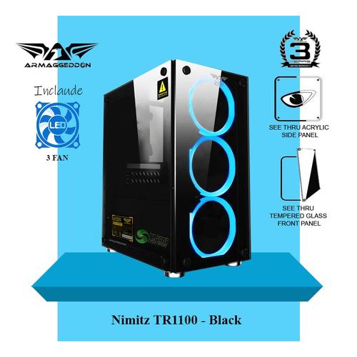 Jual Casing PC Gaming Armaggeddon Nimitz TR1100 INCLUDE POWER SUPPLY ...