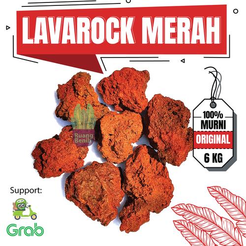 Jual Batu Lava Rock Lavarock Merah Media Tanam Aquascape Aquarium ...