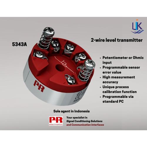 Jual TEMPERATURE TRANSMITTER PR ELECTRONICS,2 WIRE LEVEL TRANSMITTER ...