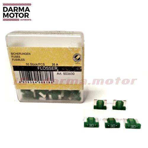 Jual Flosser Sekring Micro Sekering Tancap DX Fuse Mobil Motor 30A ...