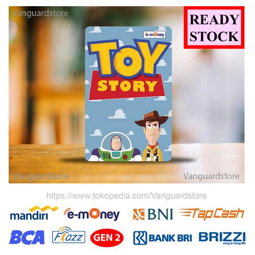 Jual Emoney BCA BNI BRI MANDIRI KARTUN Woody And Buzz Toy Story - 1 ...