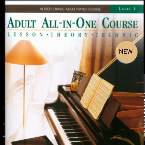 Jual Buku Piano Dewasa Alfred Adult All in one course 3 - Kab ...