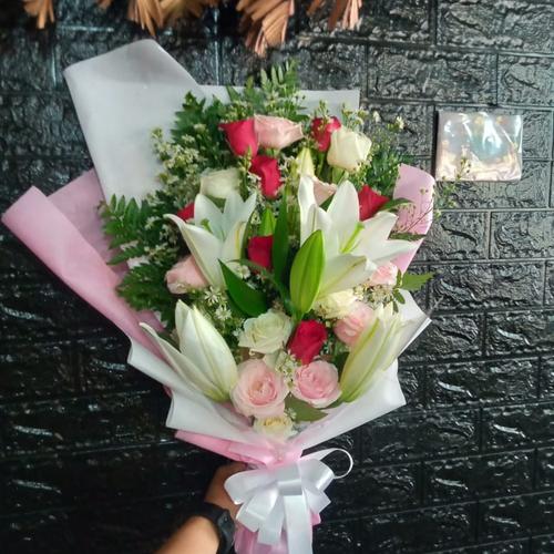 Jual bunga lili mix bunga mawar buket bunga asli kado ultah dll ...