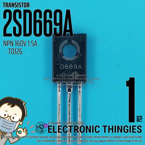 Jual 2SD669A TO126 TRANSISTOR NPN 2SD669 D669 - Kota Cimahi ...