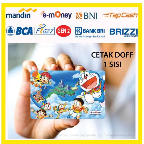 Jual KARTU EMONEY MANDIRI BCA GEN 2 BNI BRI ANIME DORAEMON DI NEGERI ...