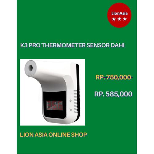 Jual Pengukur Suhu Tubuh Otomatis/ Thermometer Sensor Infrared - Kota ...