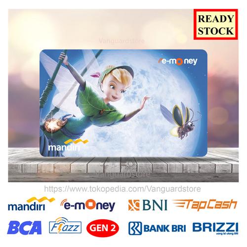 Jual KARTU EMONEY MANDIRI BCA BNI BRI KARTUN Tinkerbell Peri Cantik ...