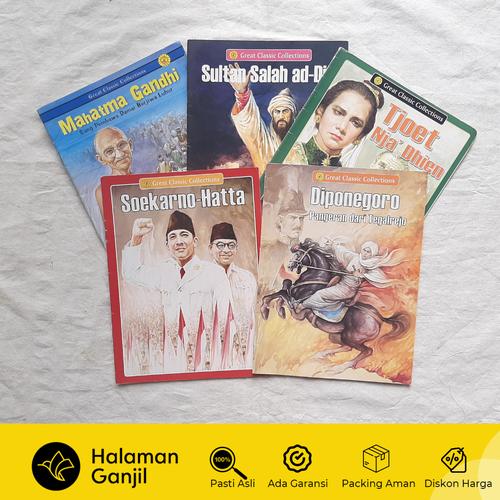 Jual Seri Great Classic Collections Edisi Biografi Tokoh I Pustaka ...
