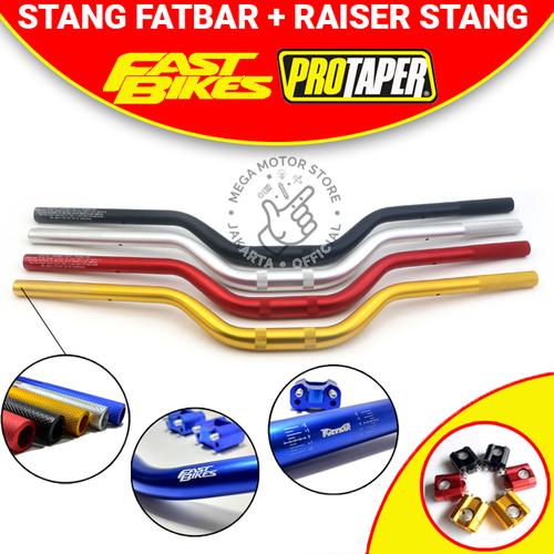 Jual Stang Fatbar Stir Motor + Raiser Reser Full CNC Fullset Universal ...