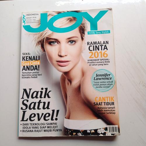 Jual Majalah JOY INDONESIA Jan 2016 JENNIFER LAWRENCE - Kota Tangerang ...