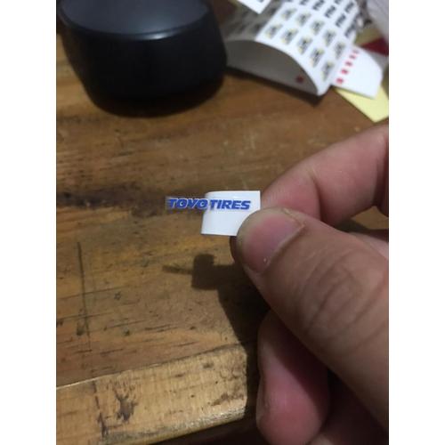 Jual Sticker RC Toyo Tires transparan - Jakarta Timur - Sticker Garage ...