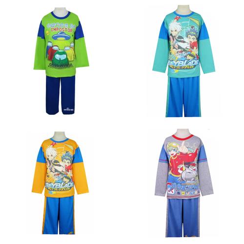Promo Setelan Anak Porcupine Motif Among Us/Bey Blade/Digimon Usia 2 ...